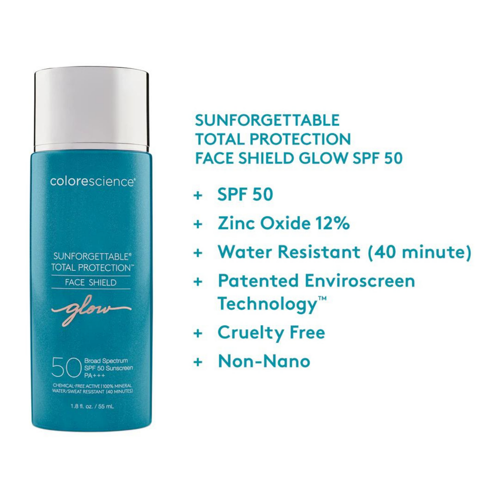 Colorescience Sunforgettable® Total Protection™ Face Shield GLOW SPF 5 ...
